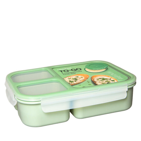 Lock&Lock | Lunchbox met vakjes | Bento Box | Broodtrommel | 980 ml